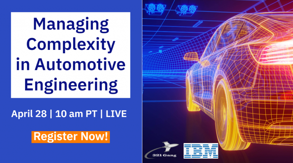 Managing Complexity in Automotive Engineering - 321Gang LLC